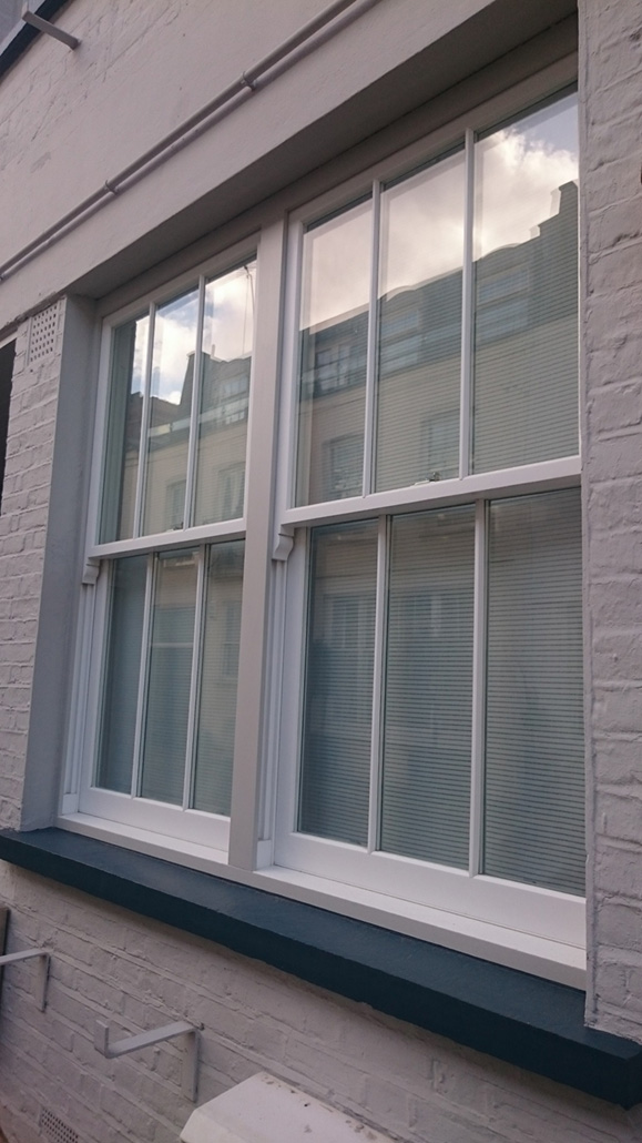 Timber Sash Window - Horns