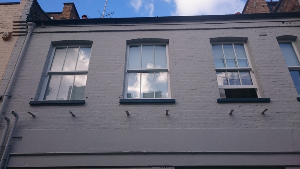 Timber Windows - Timber Sash Windows 3 over 3 in London Chelsea